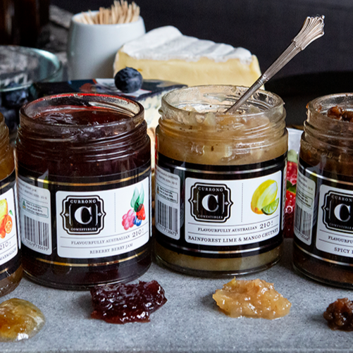 Rainforest Lime & Mango Chutney + Riberry Berry Jam Duo – Currong ...